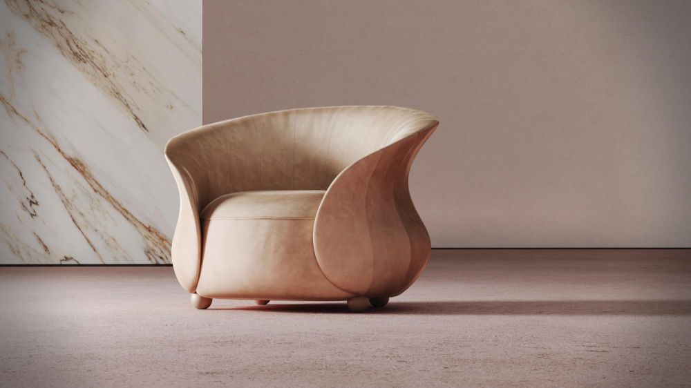 Serene Curve Chair